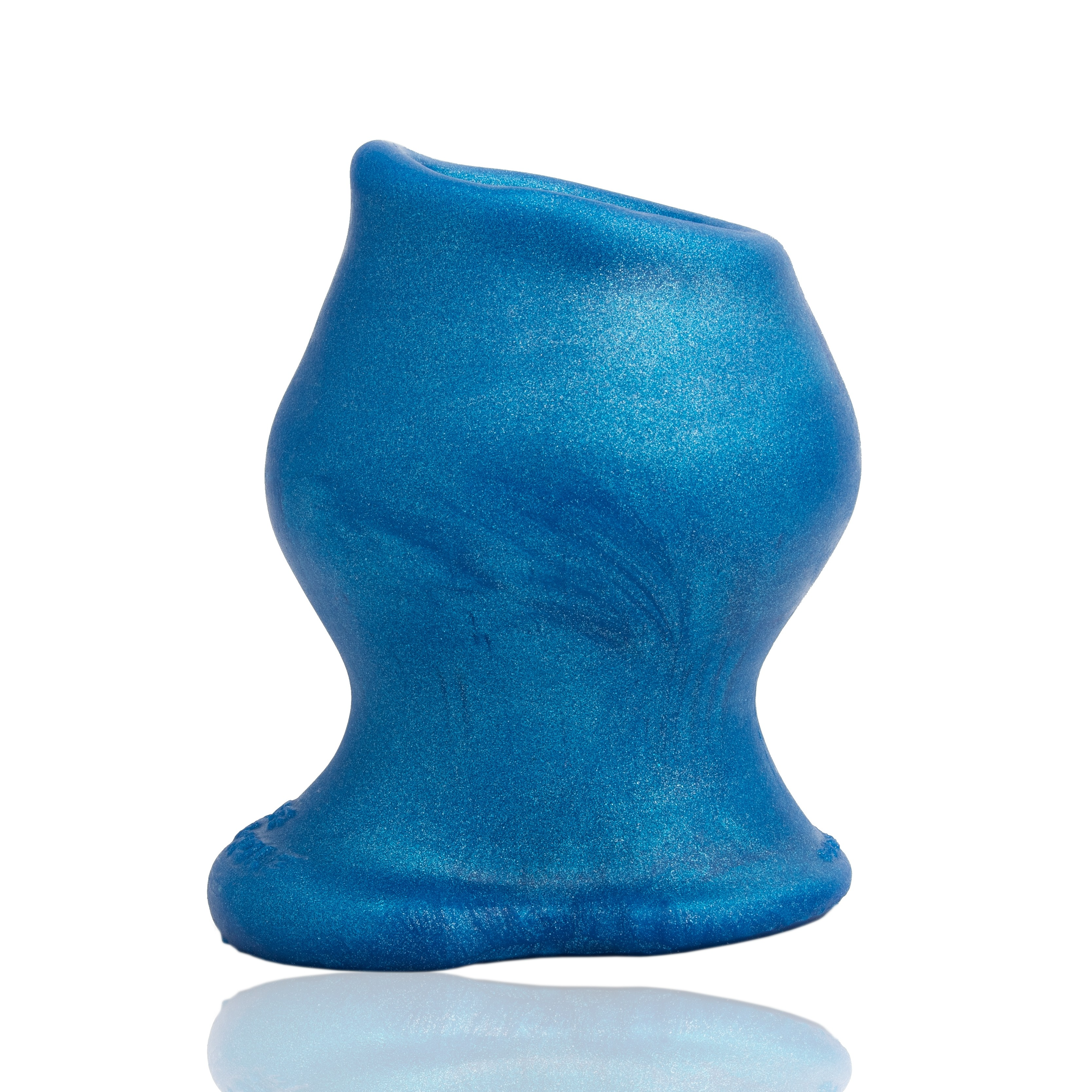 PIG HOLE MORPH, hollow plug, BLUEBALLS METALLIC – Pleasurex.ca